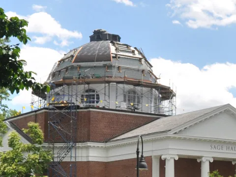 Construction on Campus: Sage Hall